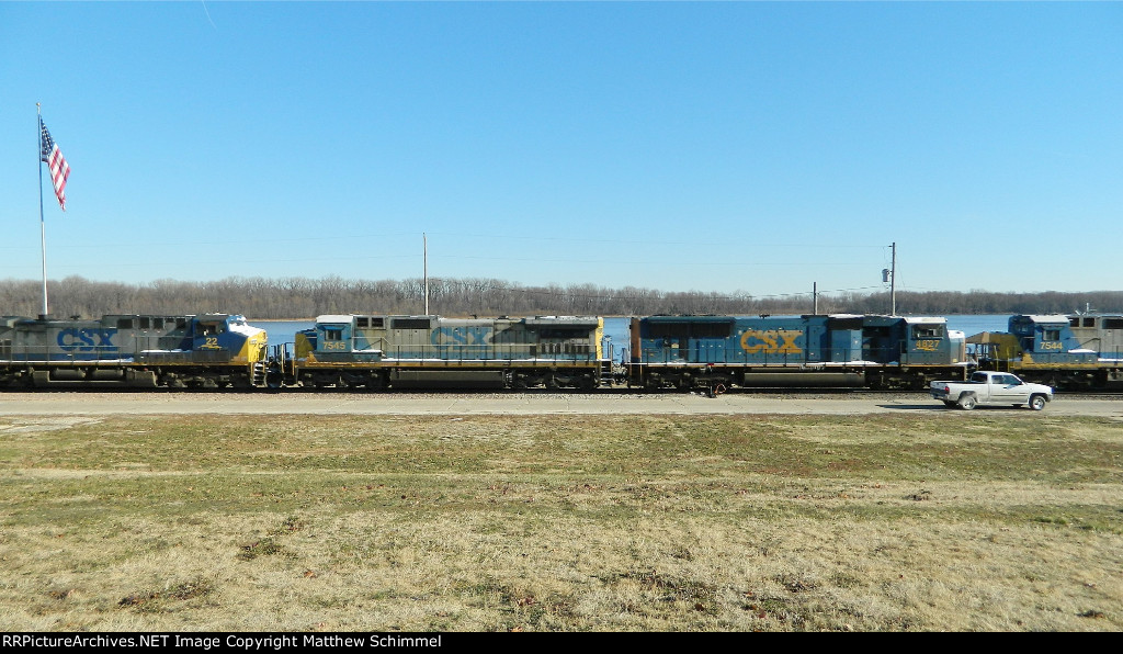 CSX 22, CSX 7545, CSX 4827, & CSX 7544